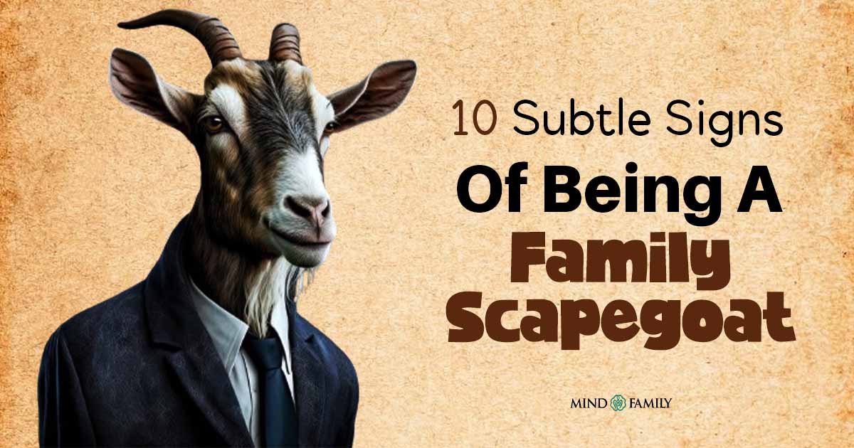 Are You the Family Scapegoat? 10 Subtle Signs You Should Know!