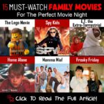 15 Classic and New Family Movies for a Perfect Movie Night