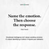 Emotional Intelligence Is Recognizing Before Reacting - Mind Family